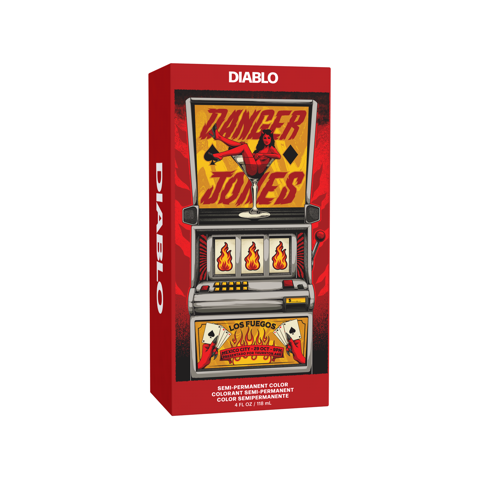 Danger Jones Semi-Permanent Colour 118ml Diablo - Red – Trade Hair Supplies