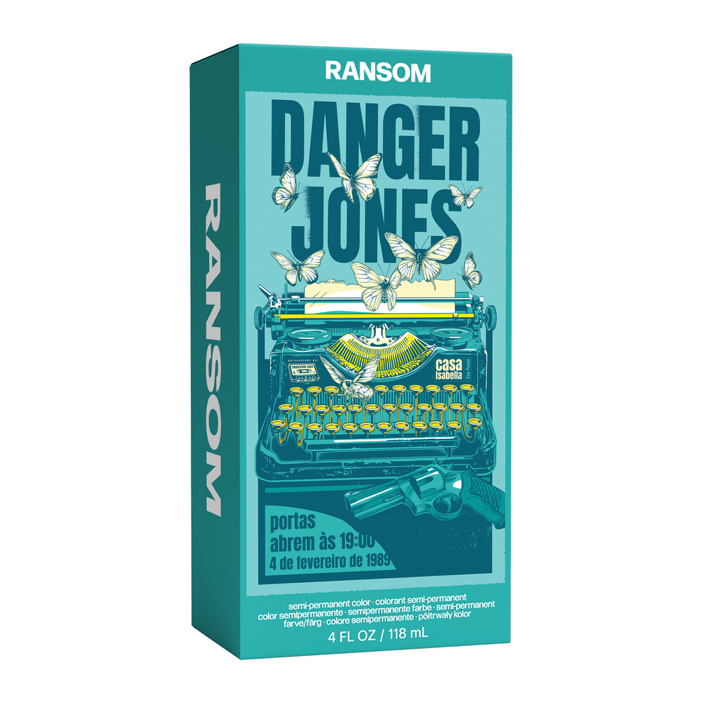 Danger Jones Semi-Permanent Colour 118ml Ransom - Light Teal – Trade ...