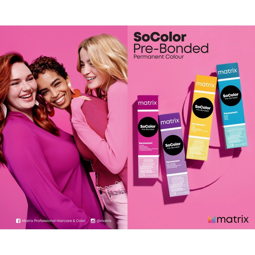 matrix | socolor | pre-bonded | shade chart | trade hair supplies ...